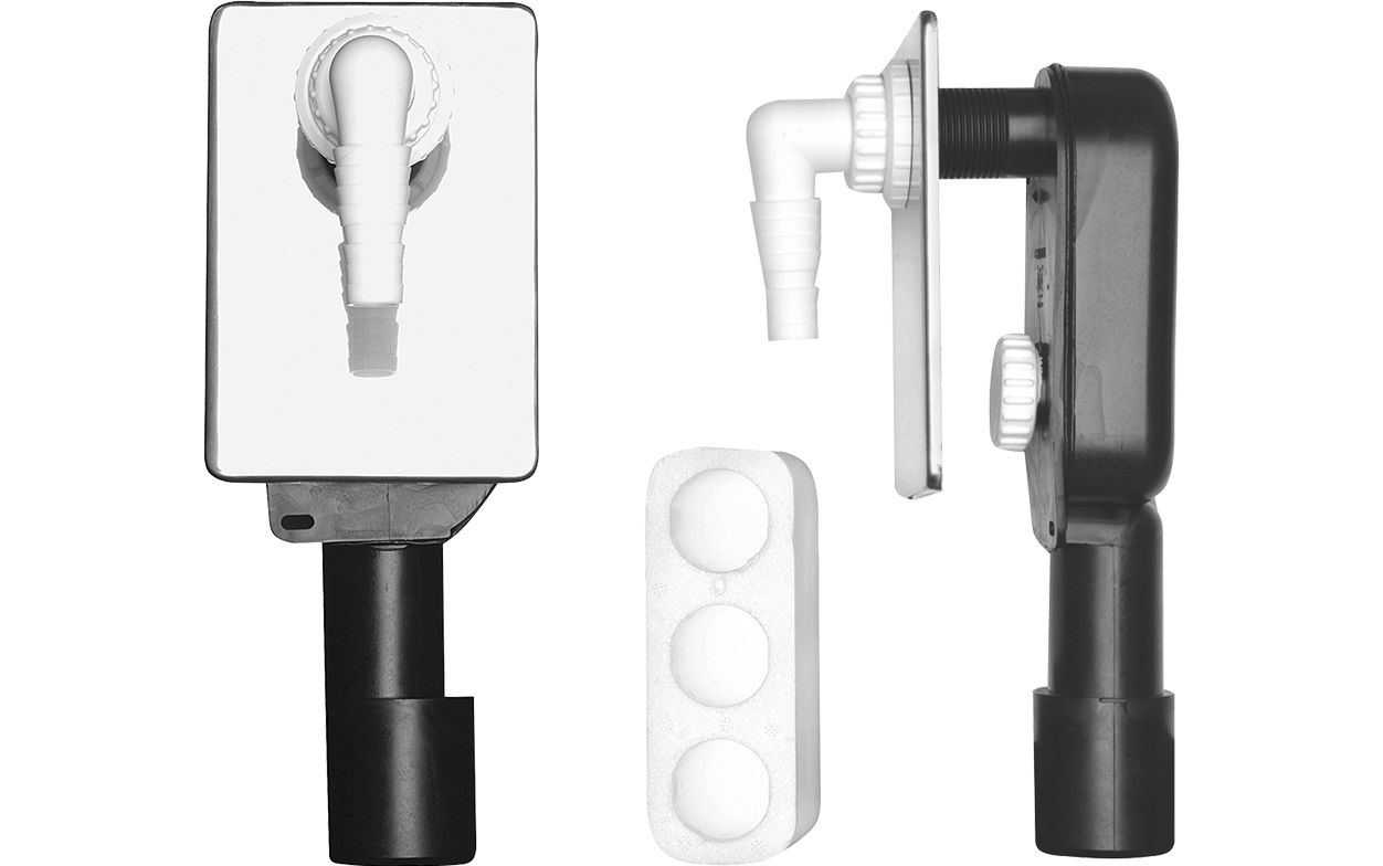 Built in trap for appliances - Adolf Schmidt Metallwaren- und ...