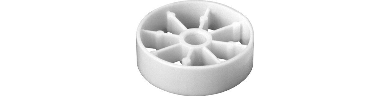 White plastic ring - Adolf Schmidt Metallwaren- und Holzschraubenfabrik ...