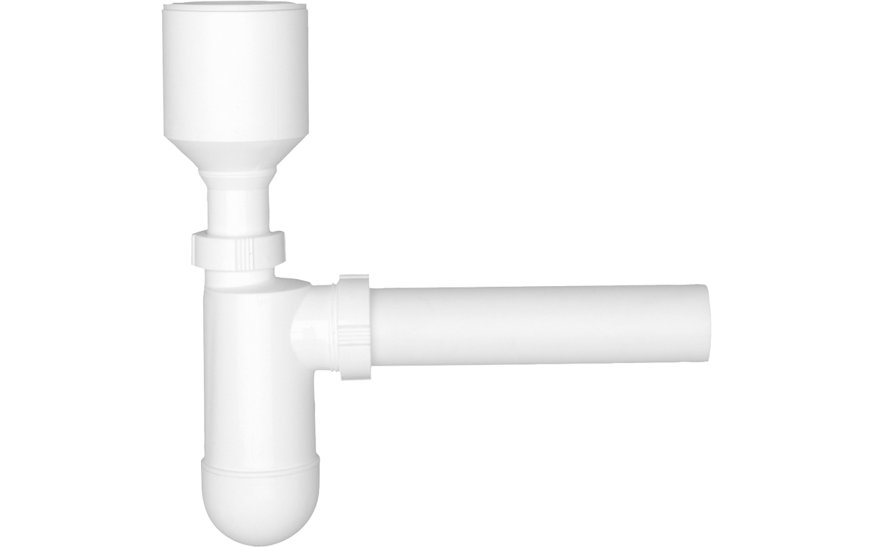 PP white bottle trap - Adolf Schmidt Metallwaren- und ...