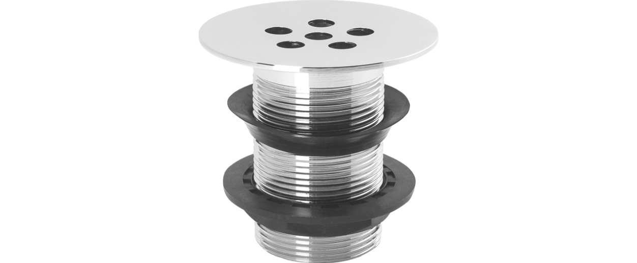 Shaft waste with screen inlet - Adolf Schmidt Metallwaren- und ...