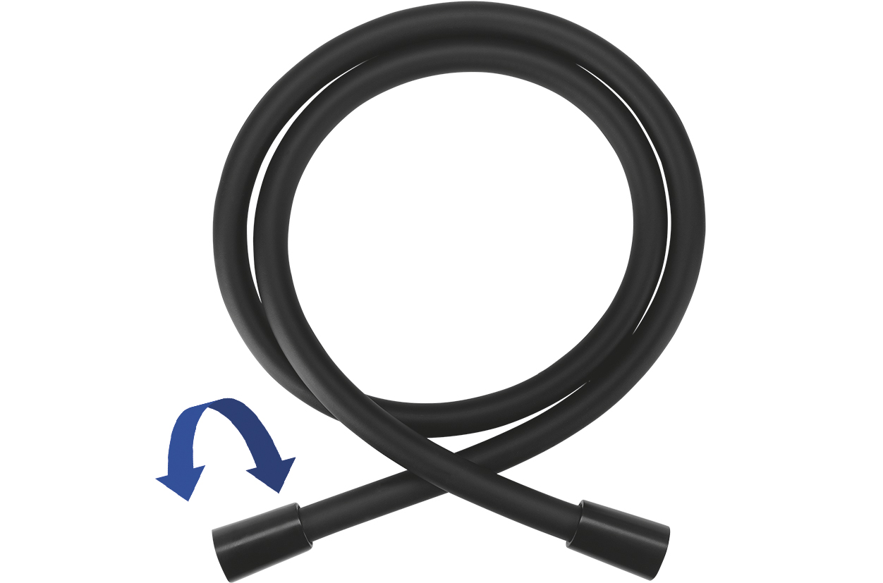 Mat black shower hose - Adolf Schmidt Metallwaren- und ...