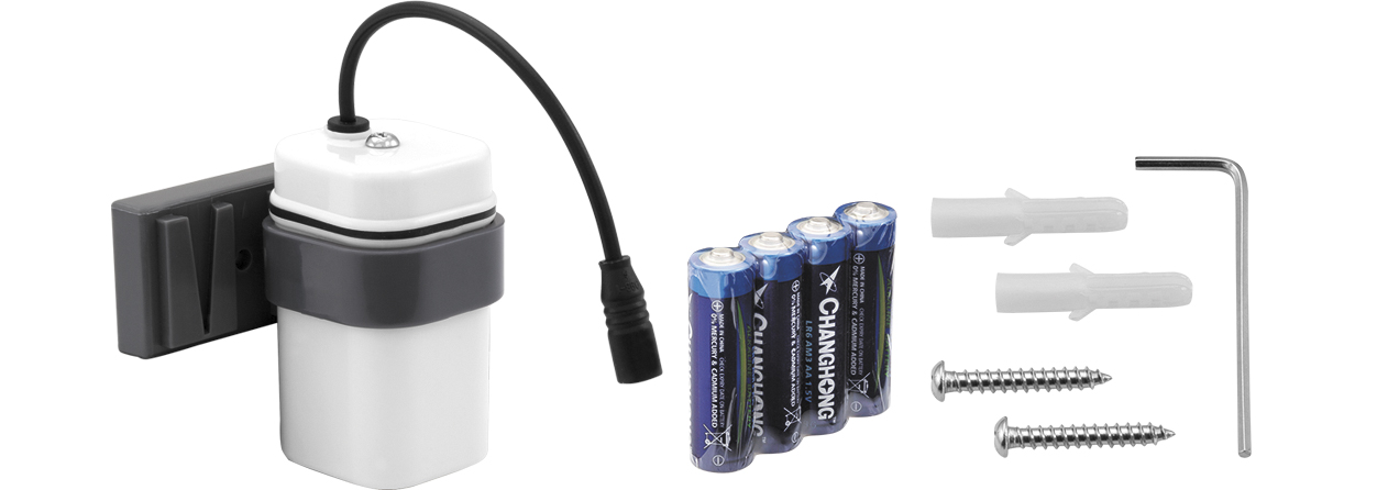 Battery unit complete with batteries - Adolf Schmidt Metallwaren- und ...