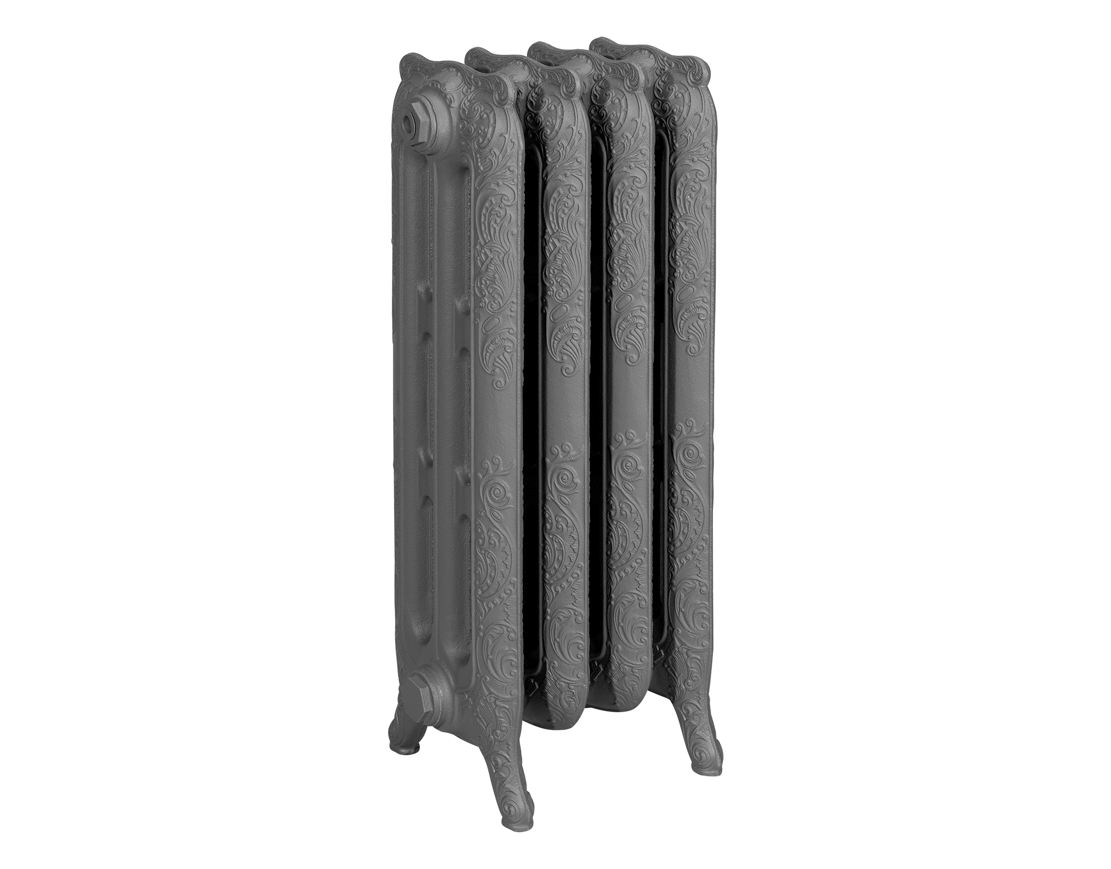 HG-TEC Oslo cast iron radiator RAL 7022 - Adolf Schmidt Metallwaren ...