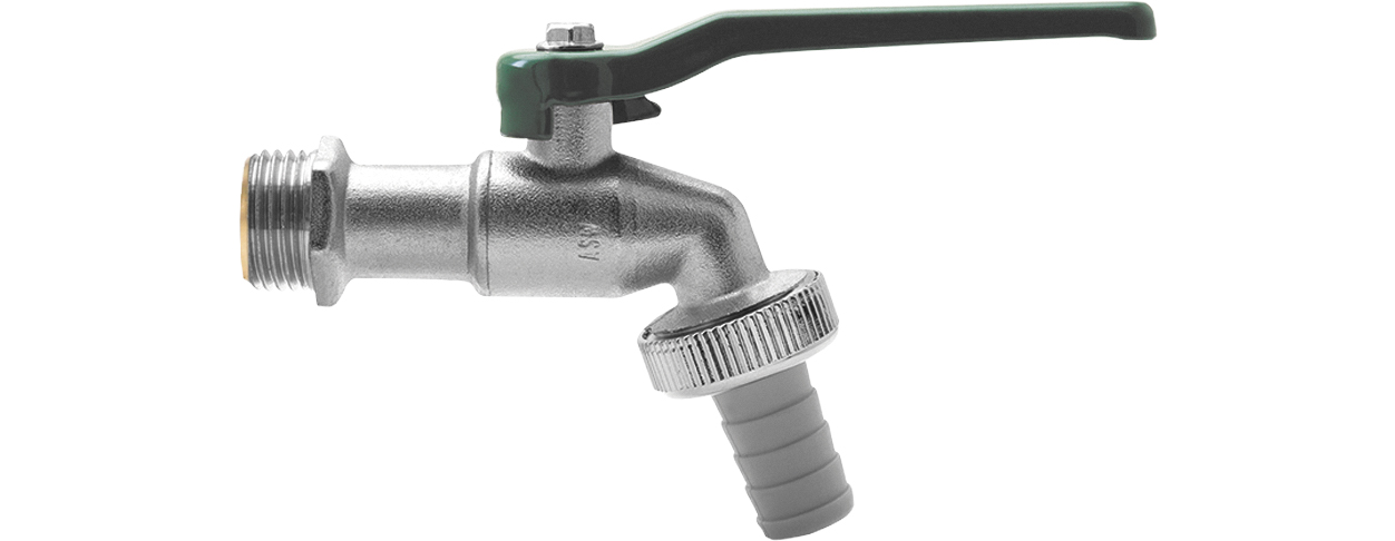 Ball outlet valve, normal model - Adolf Schmidt Metallwaren- und ...