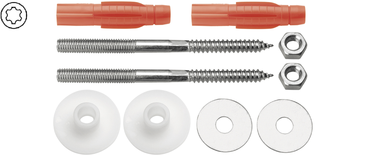 Wash basin / urinal / heavy-duty fastener BB / BWB / SL, type 700 ...