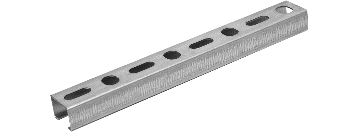 Mounting rails, galvanised steel - Adolf Schmidt Metallwaren- und ...