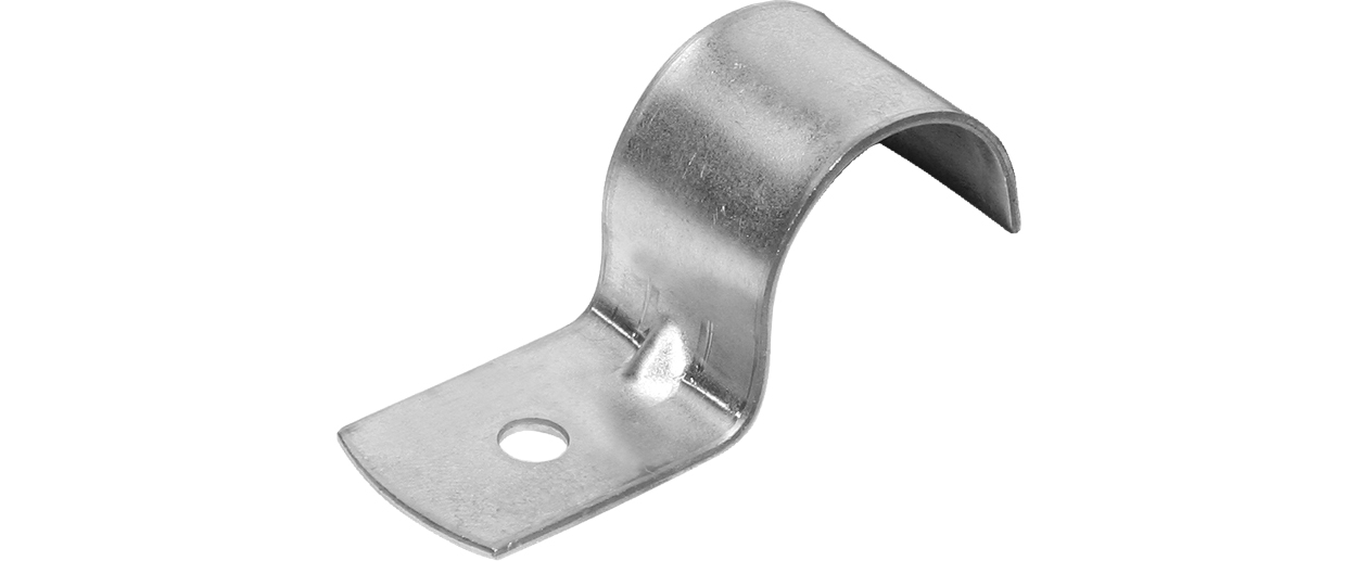 Single nail clamp, galvanised steel - Adolf Schmidt Metallwaren- und ...