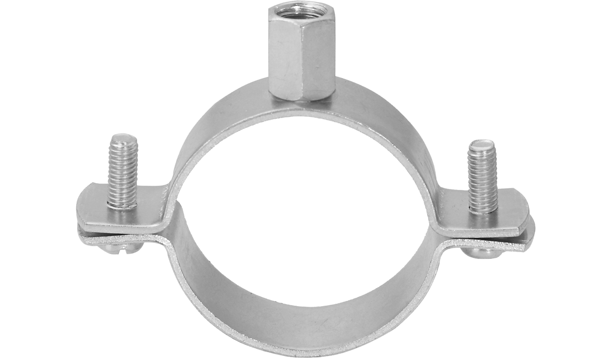 Screw pipe clamp without insert - Adolf Schmidt Metallwaren- und ...