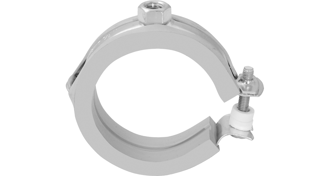 Sliding pipe clamps sound proof - Adolf Schmidt Metallwaren- und ...